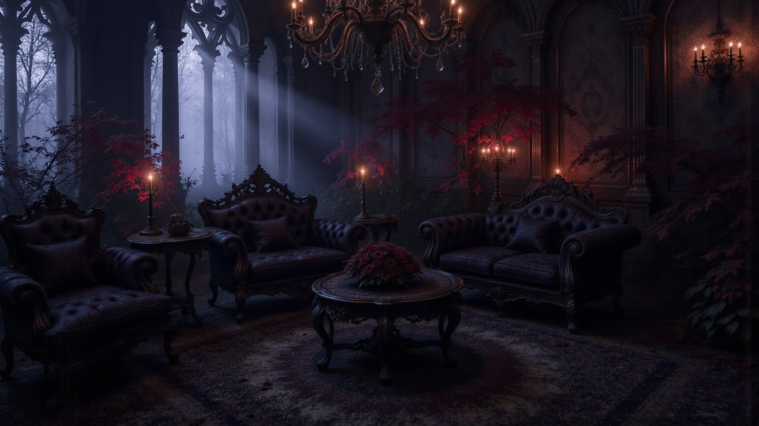 Elegant Intimacy of Goth Furniture