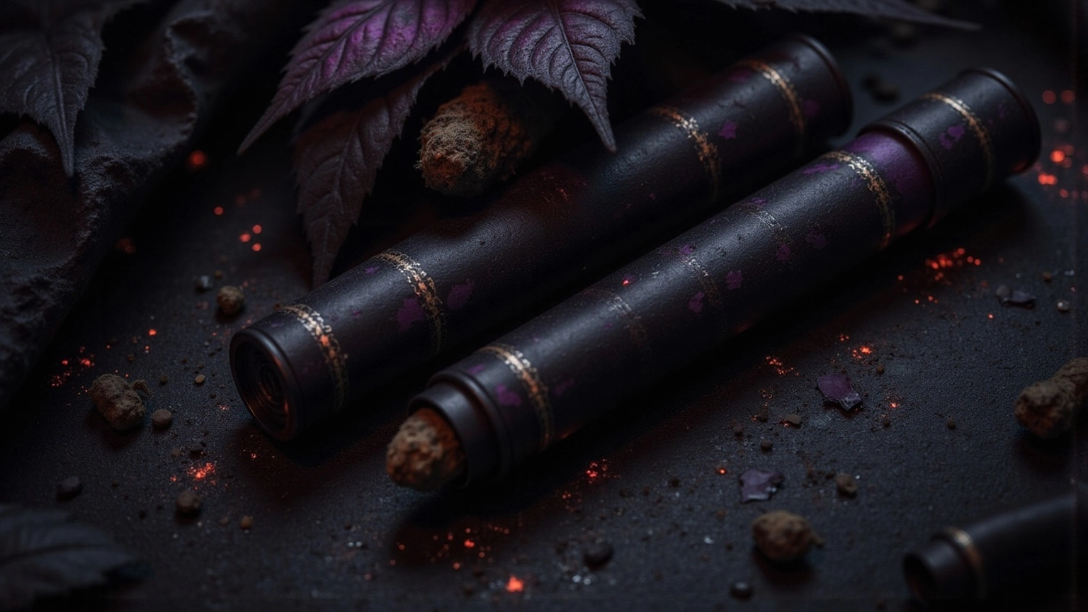 Elegant Presentation of Darc Arts THCA Pre-Rolls