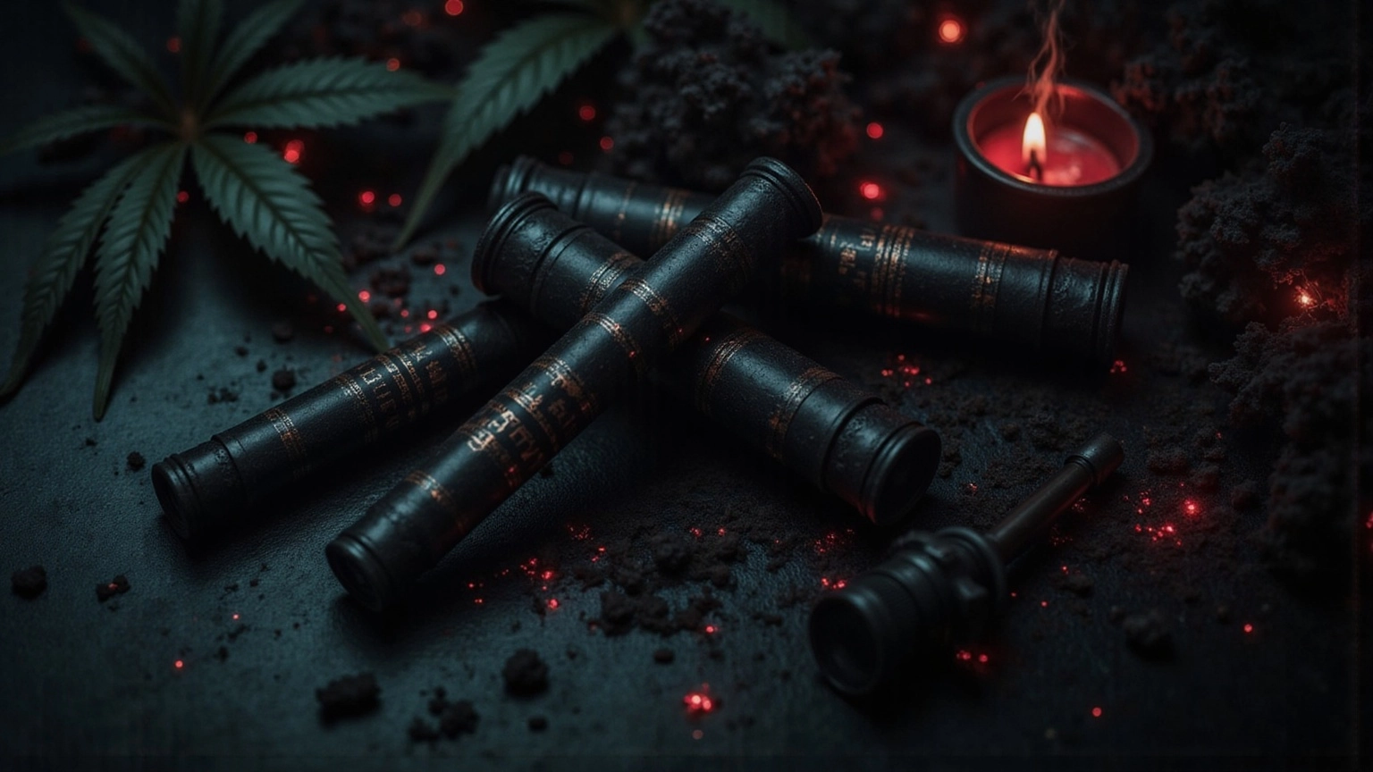 Elegant THCA Pre-Rolls by Darc Arts