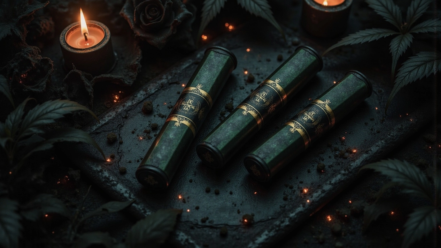 Elegant THCA Pre-Rolls Experience