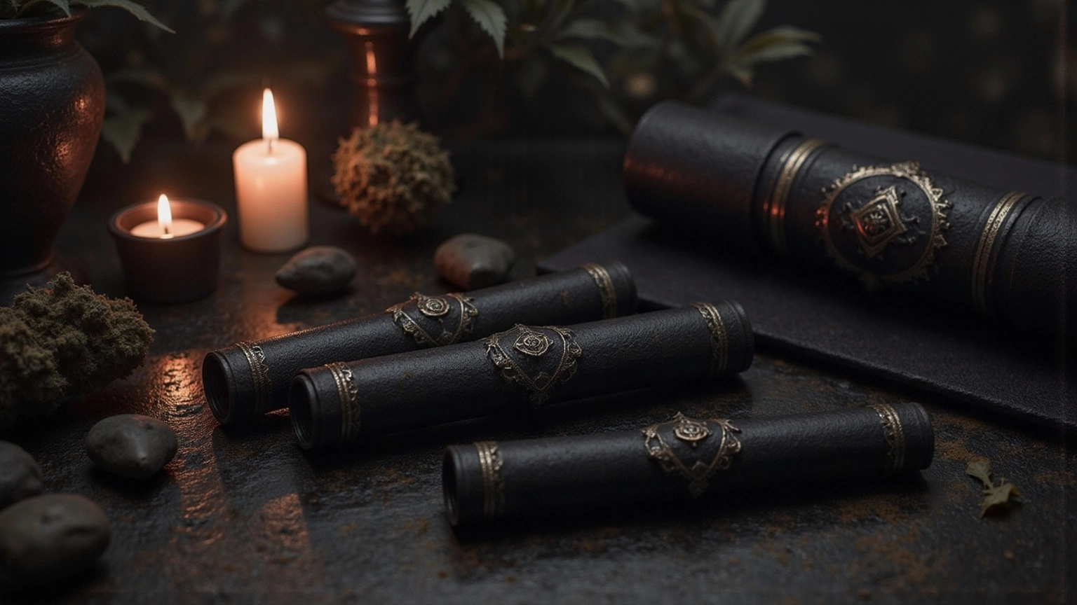 Elegant THCA Pre-Rolls for Manifestation