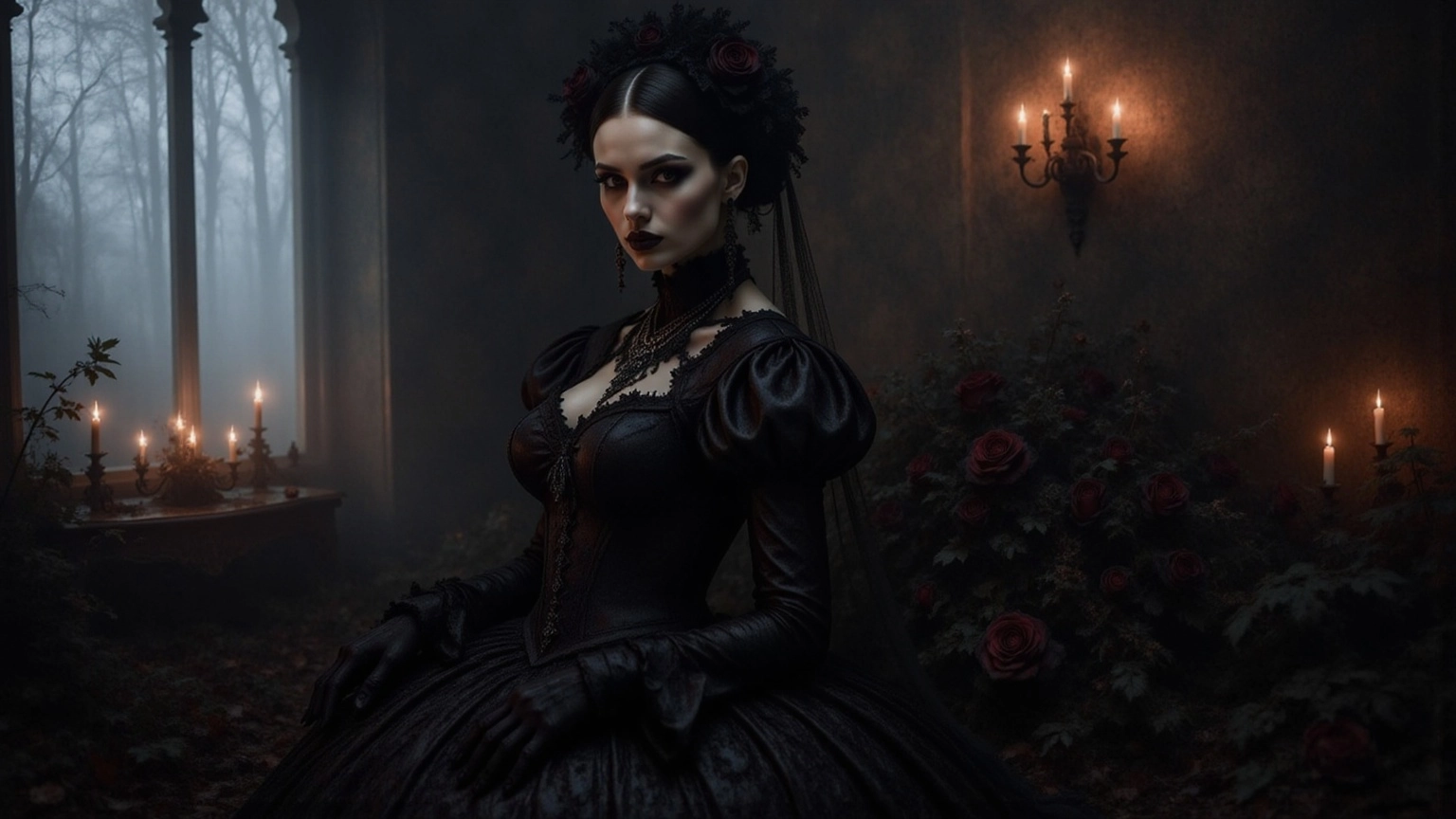 Embracing Dark Romanticism: The Chubby Goth Aesthetic