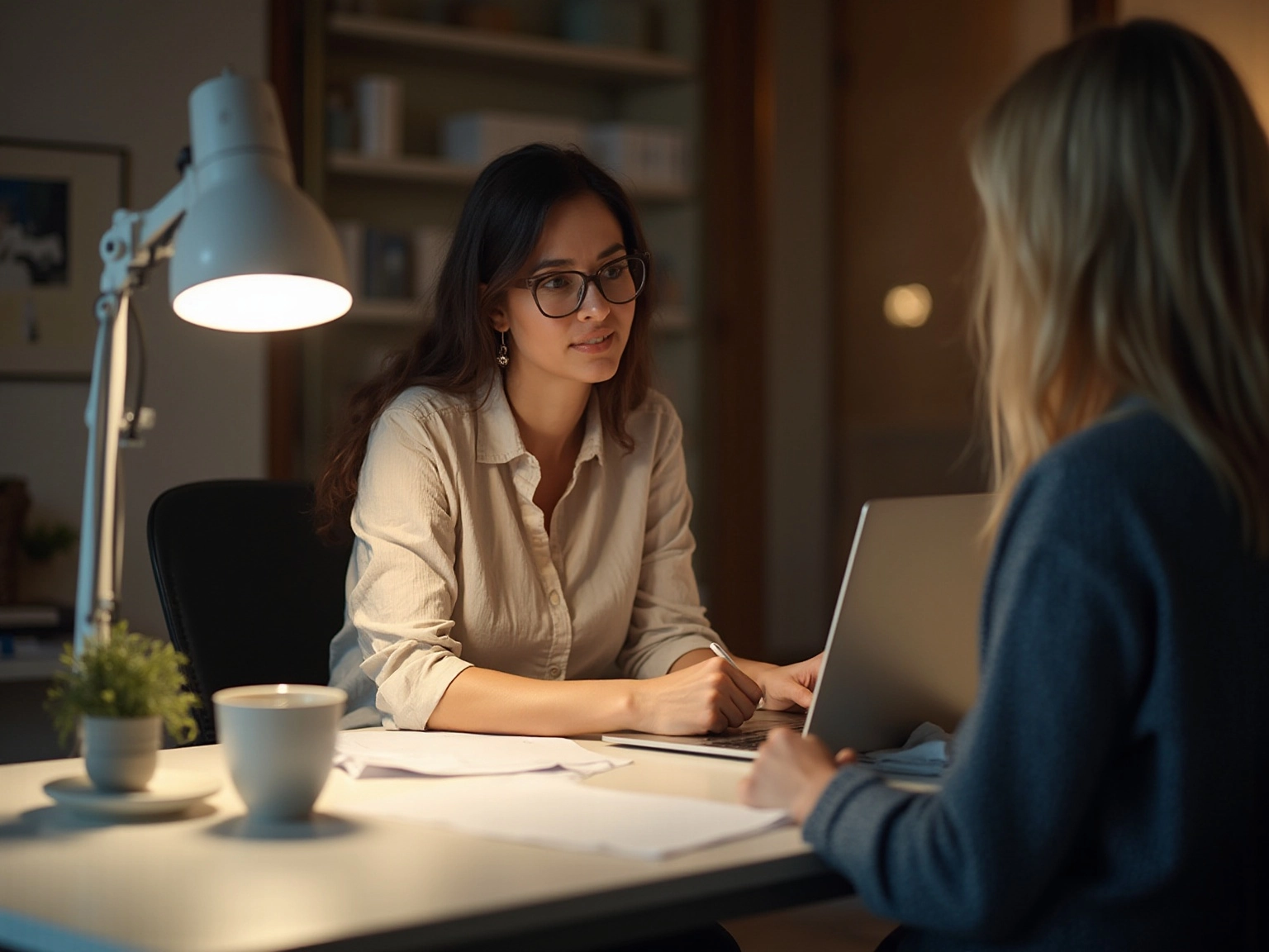 Empowered Entrepreneur Applying for Grants