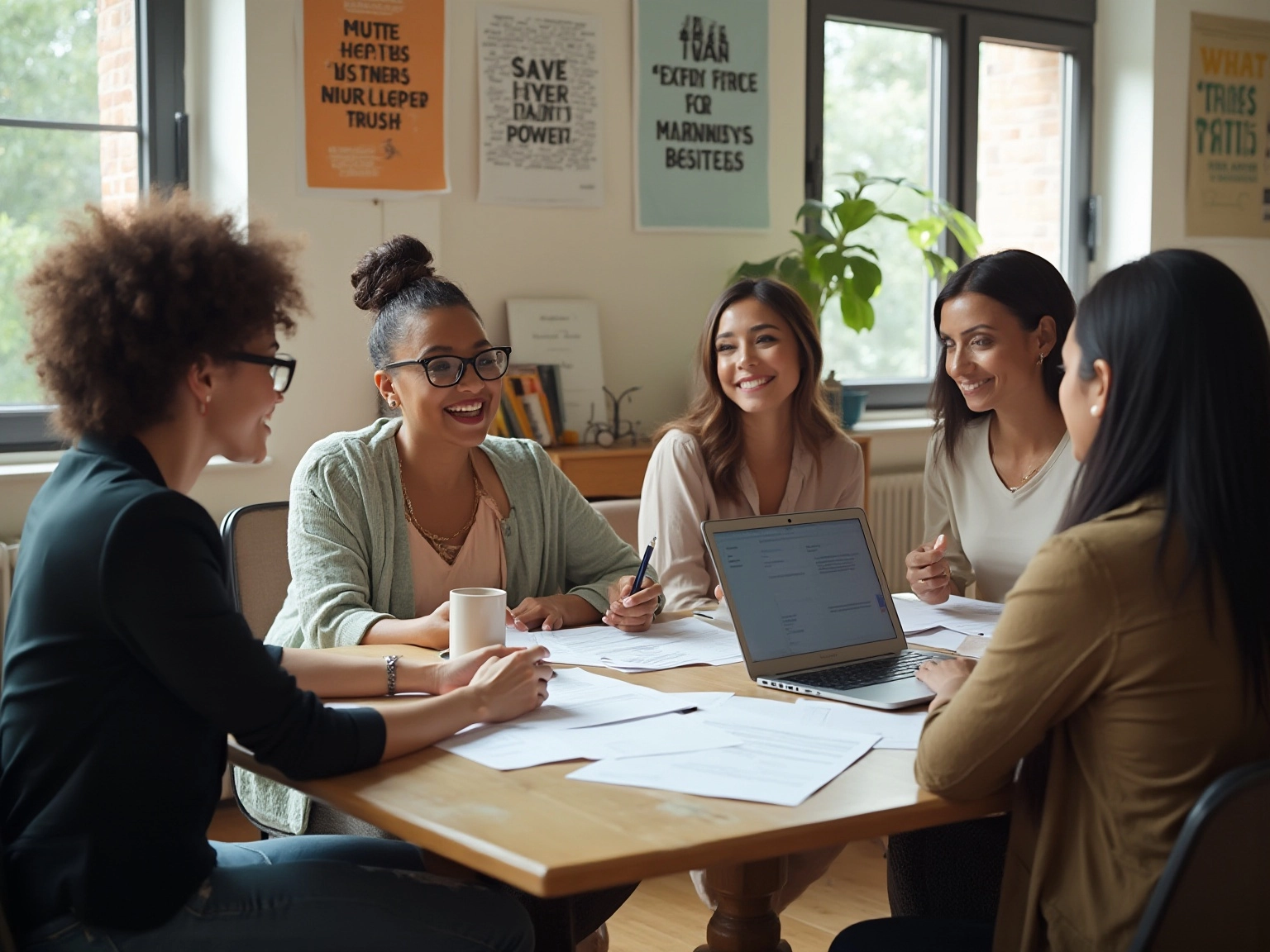 Empowered Women Entrepreneurs Applying for Grants