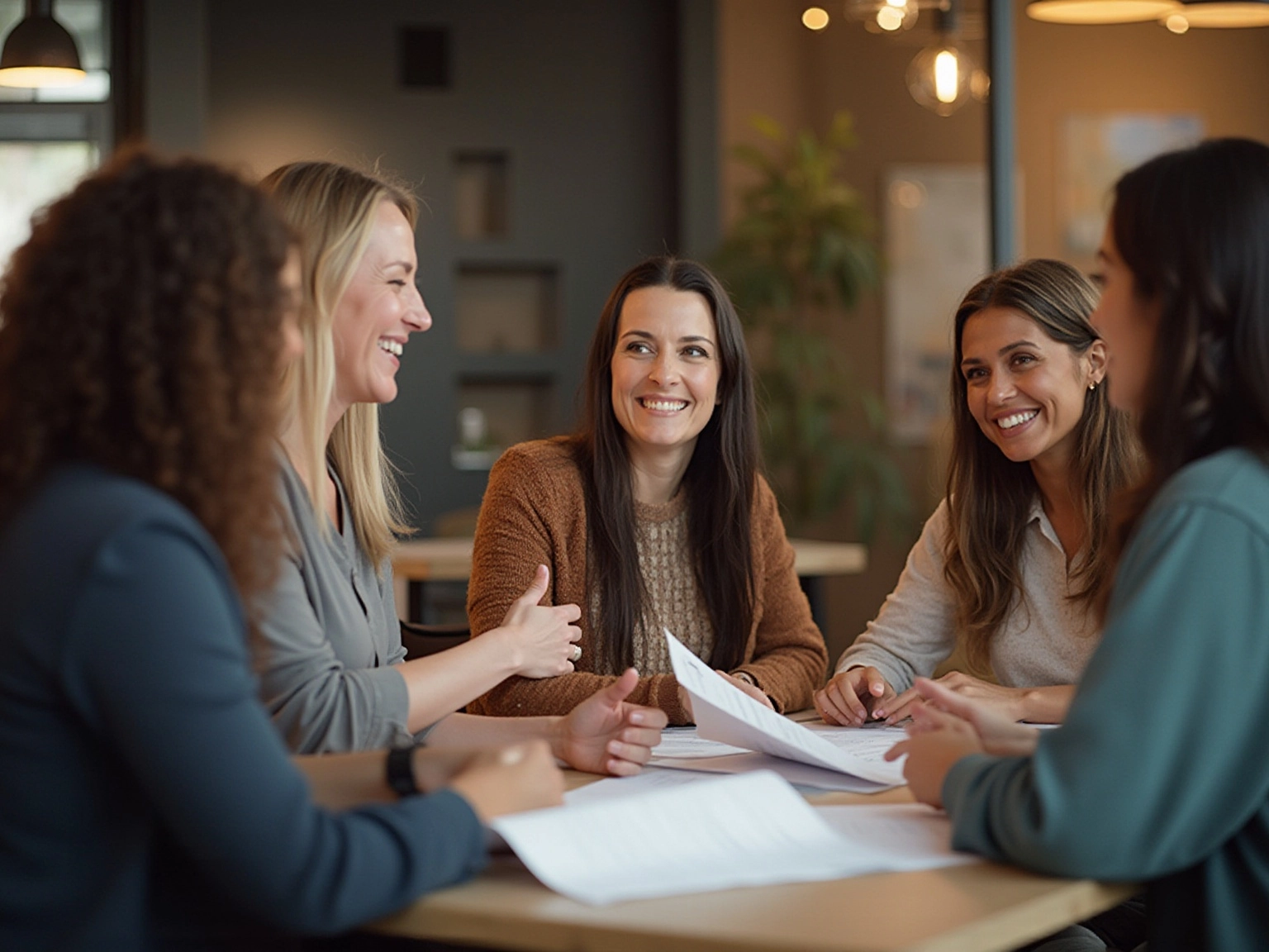 Empowered Women Entrepreneurs Collaborating