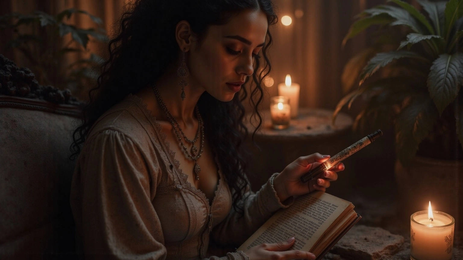 Empowering Cannabis Ritual with Affirmations