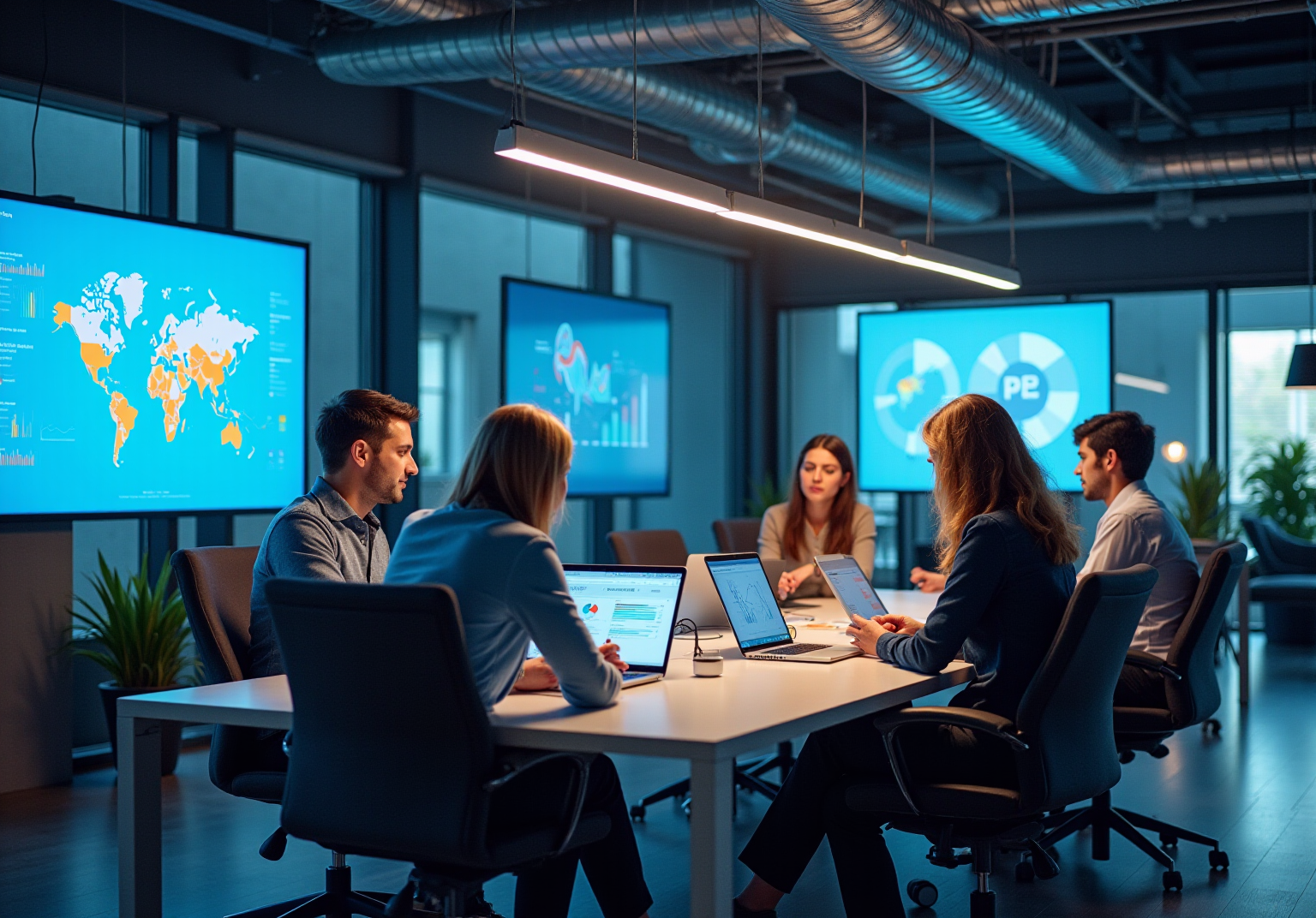 Data-Driven SEM in a Modern Office