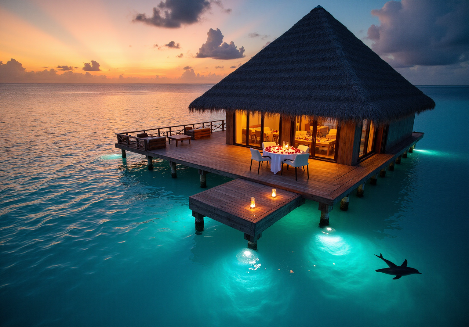 Romantic Getaway in the Maldives