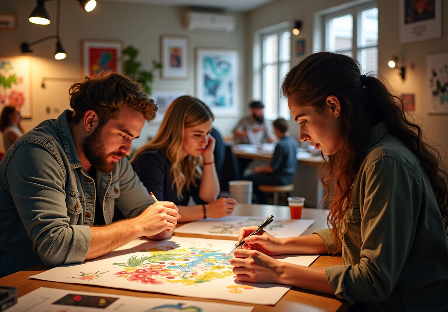 Creative Workspace of The Bright Agency