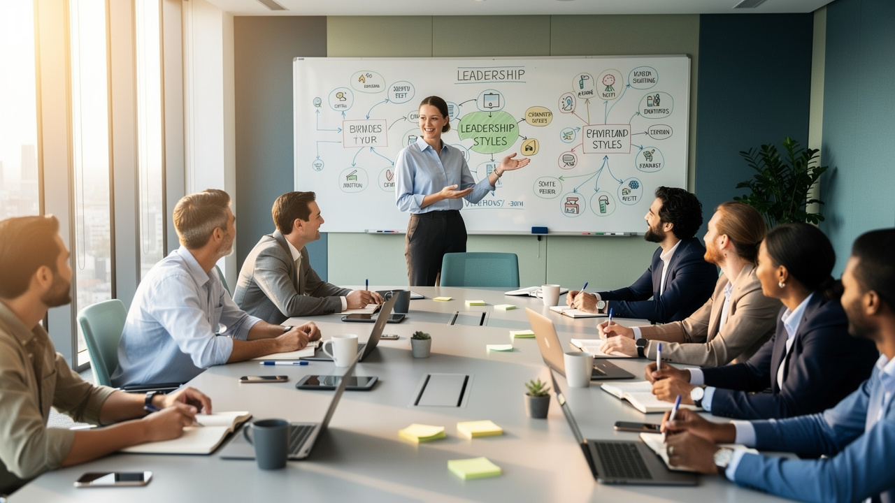 4 Diferentes Estilos de Liderazgo para Adaptar en tu Equipo