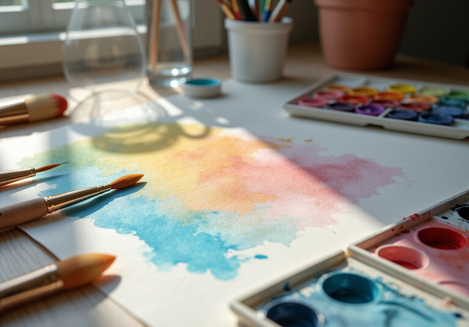 Essential Accessories for Watercolor Painting