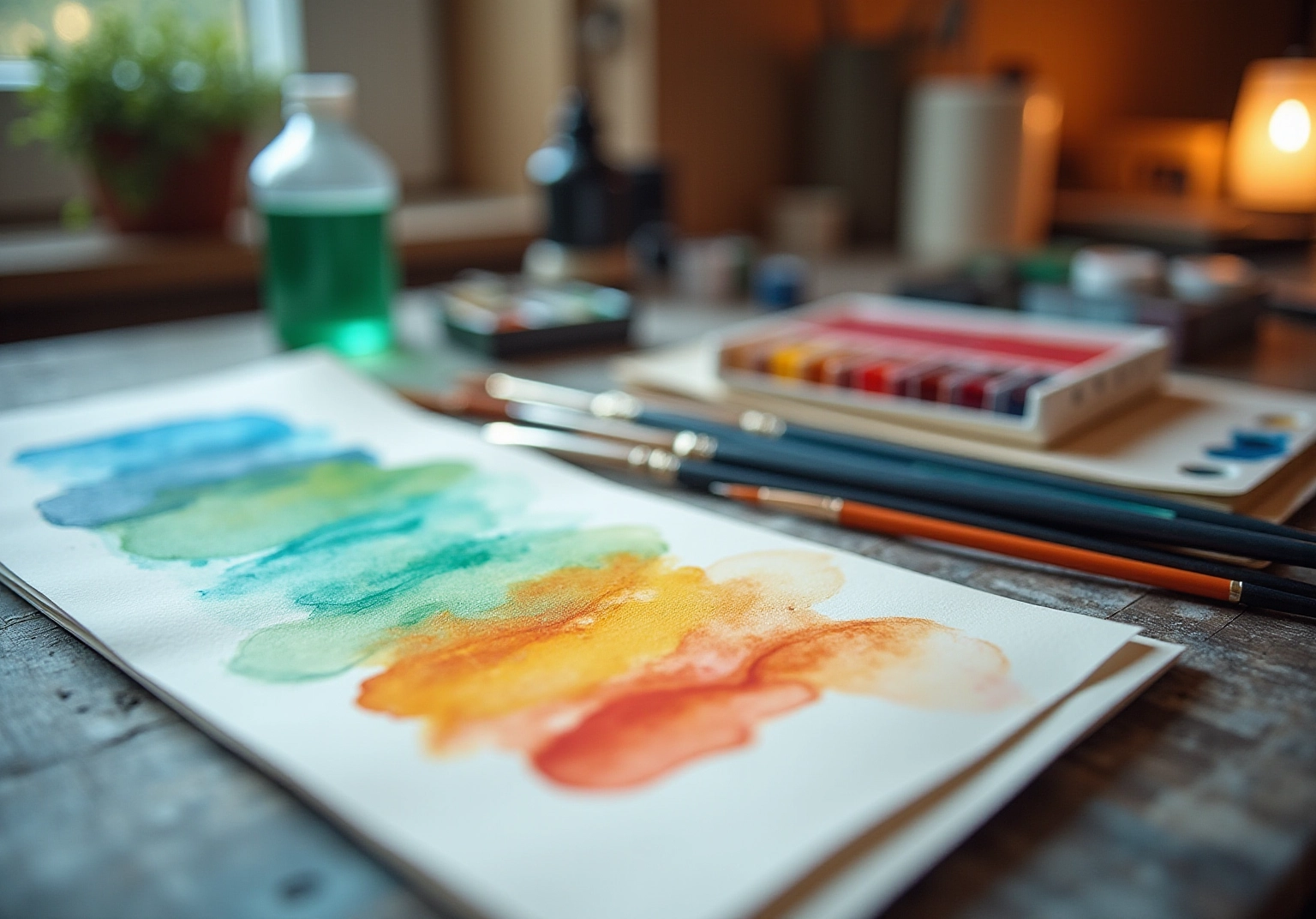 Essential Materials for Ink and Watercolor Painting