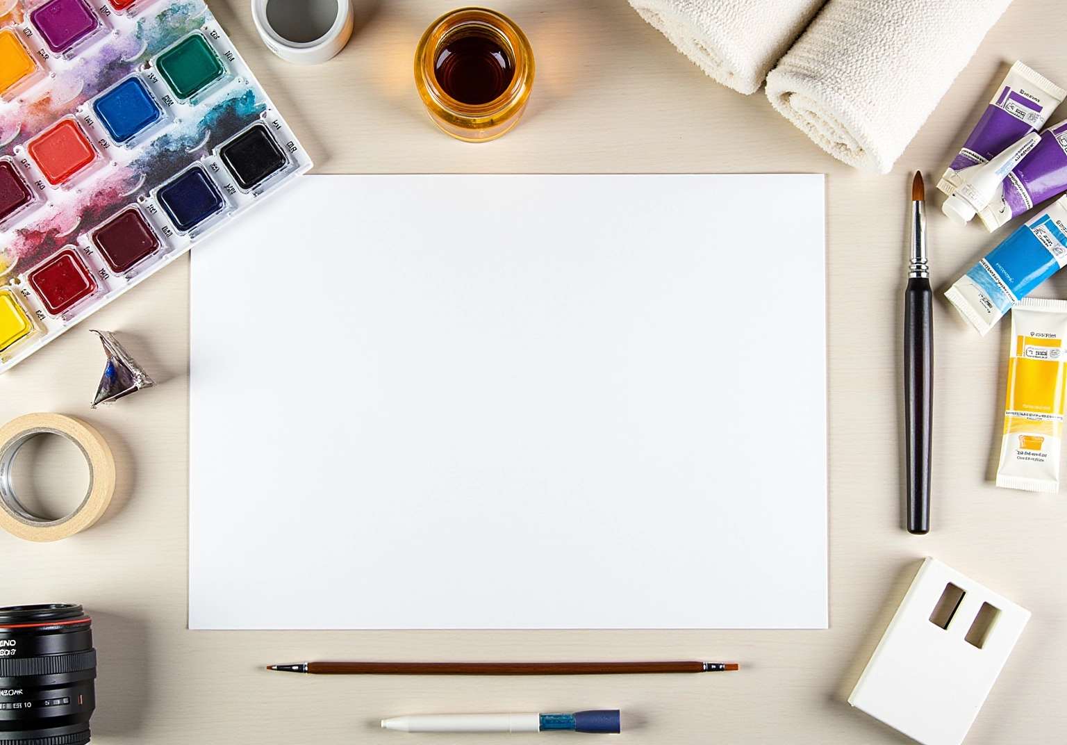 Essential Materials for Watercolor Card Creation Essential Materials for Watercolor Card Creation