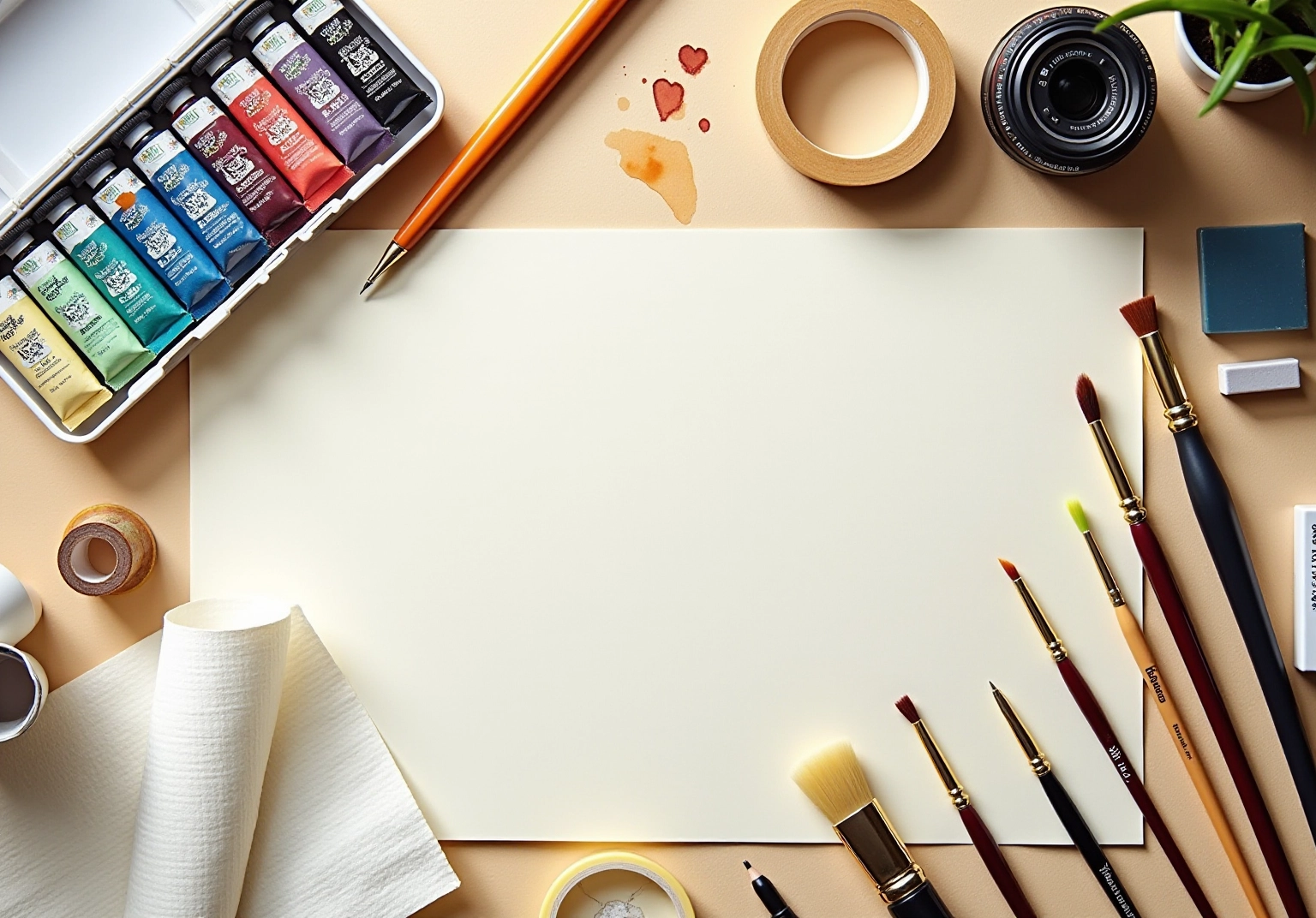 Essential Materials for Watercolor Flower Painting