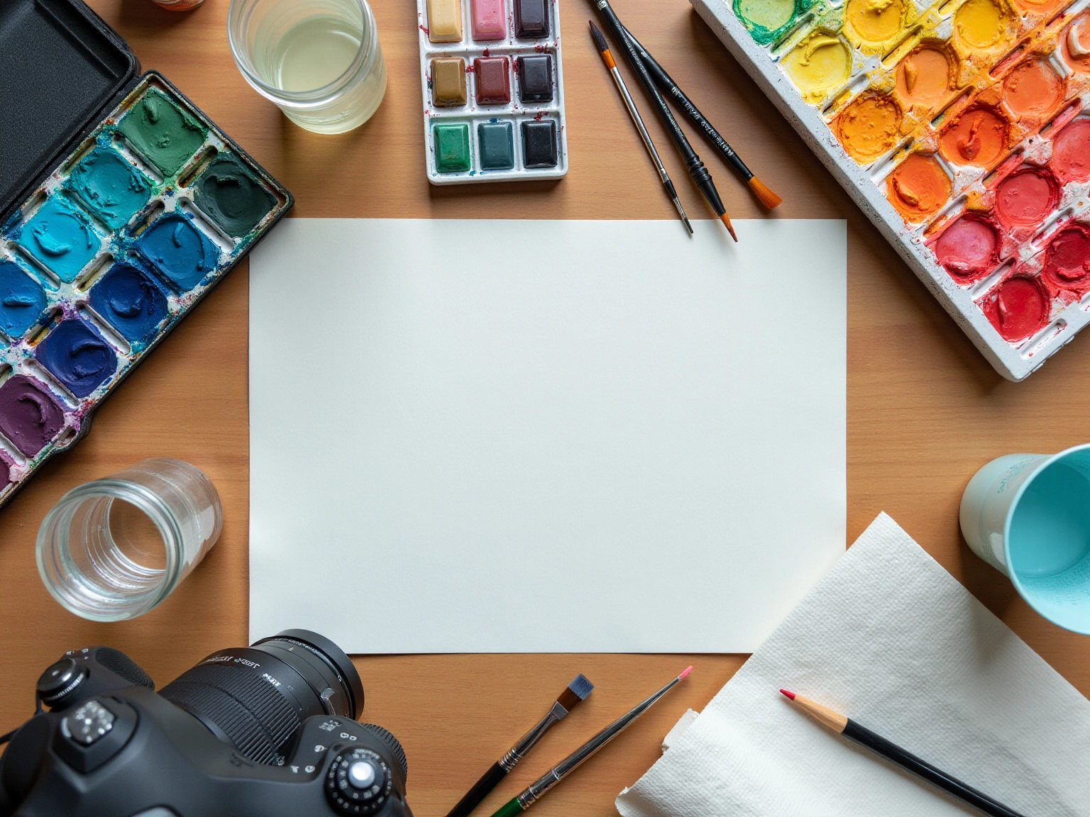 Essential Materials for Watercolor Painting Essential Materials for Watercolor Painting
