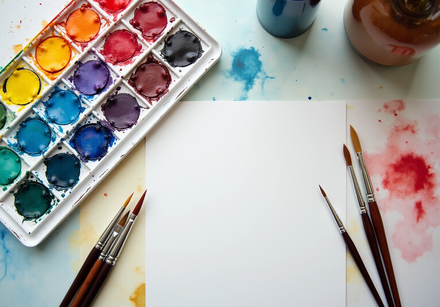 Essential Tools for Watercolor Painting Essential Tools for Watercolor Painting