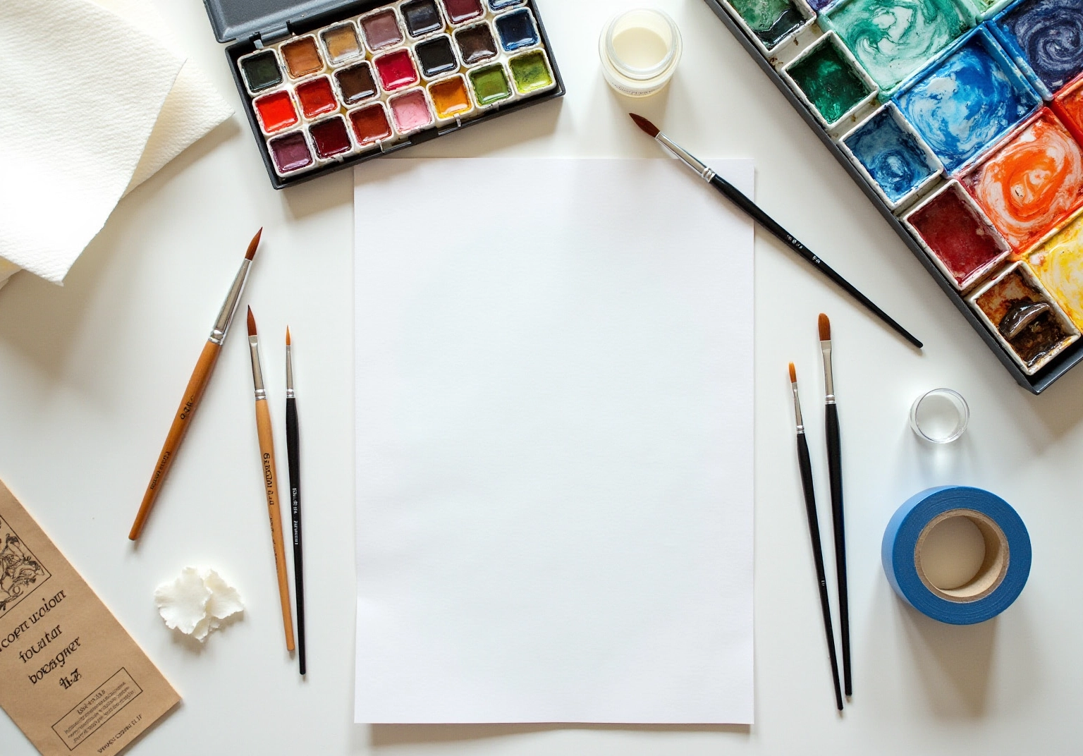 Essential Watercolor Materials and Tools Essential Watercolor Materials and Tools