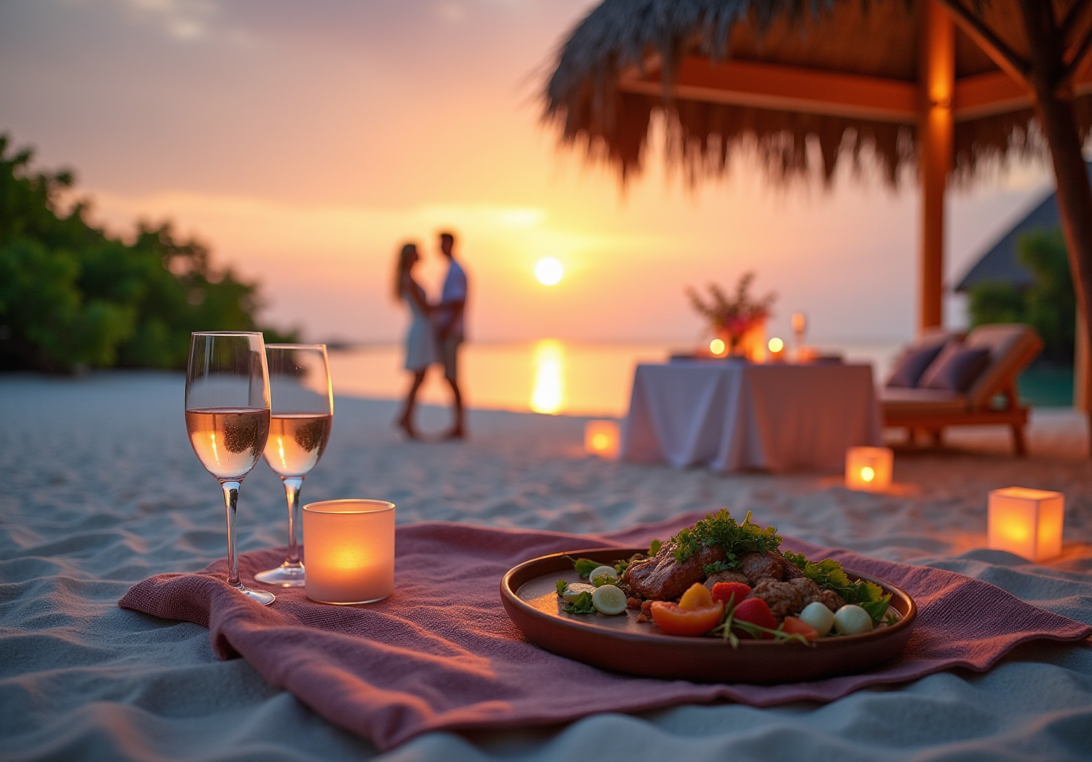 Romantic Getaway in the Maldives