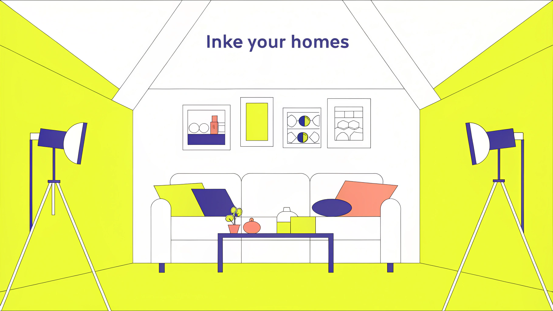 Cozy Living Room with IKEA Furnishings