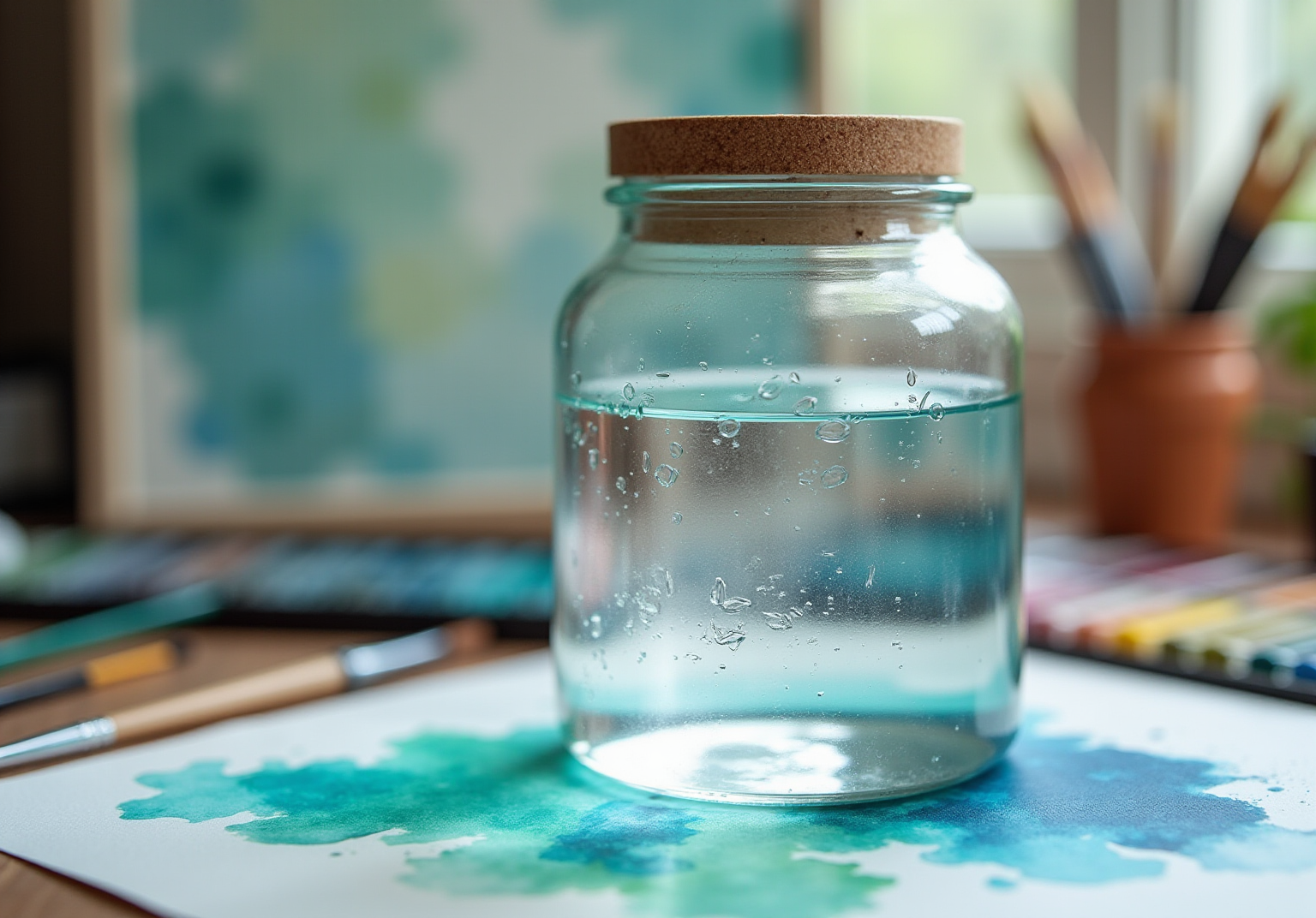 Essential Water Jar for Watercolor Artists