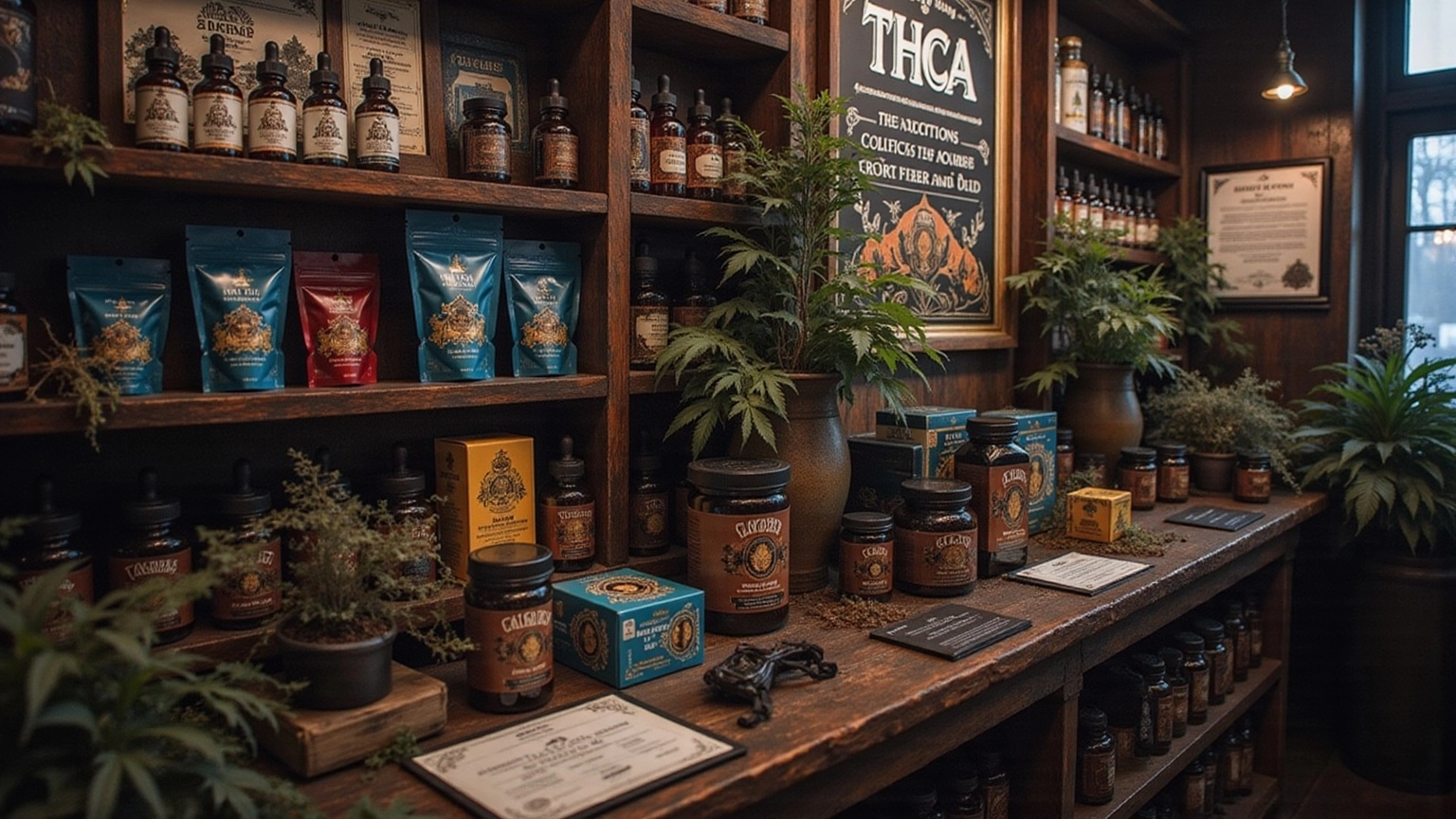 Evaluating THCA Product Quality in a Cannabis Shop