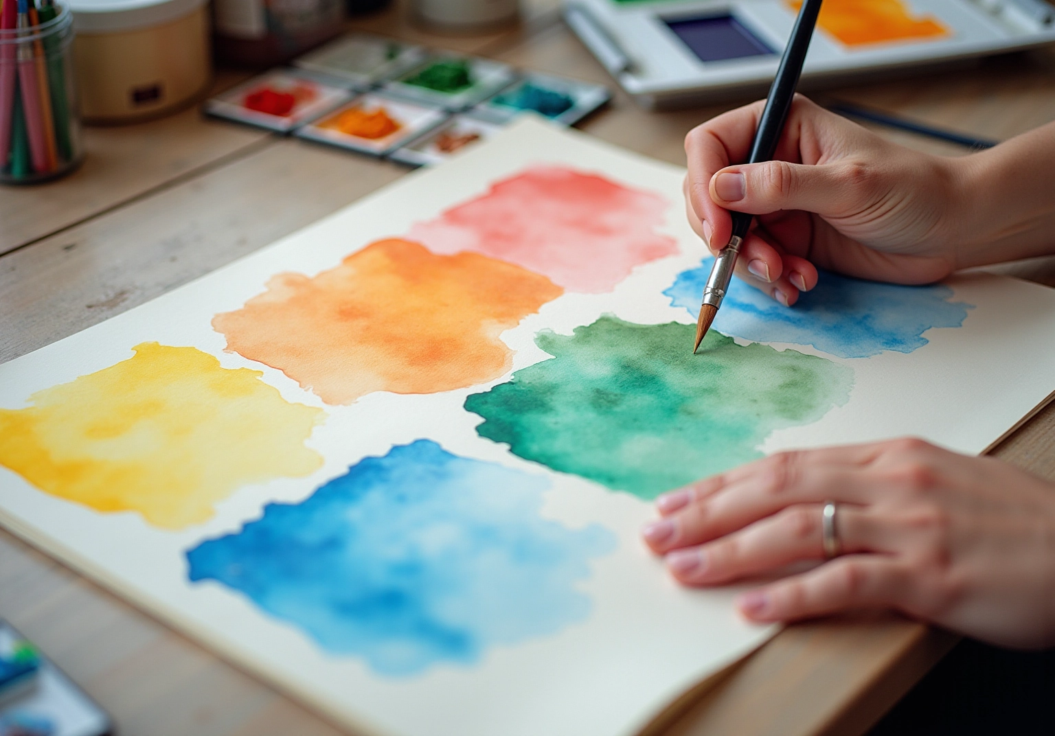 Exploring Fundamental Watercolor Techniques Exploring Fundamental Watercolor Techniques