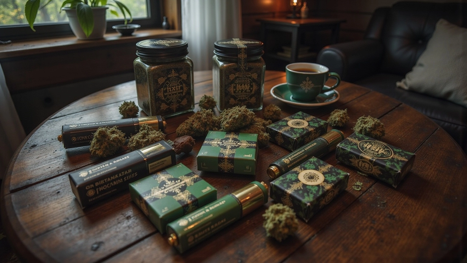 Exploring Pre-Roll Options in a Cozy Setting