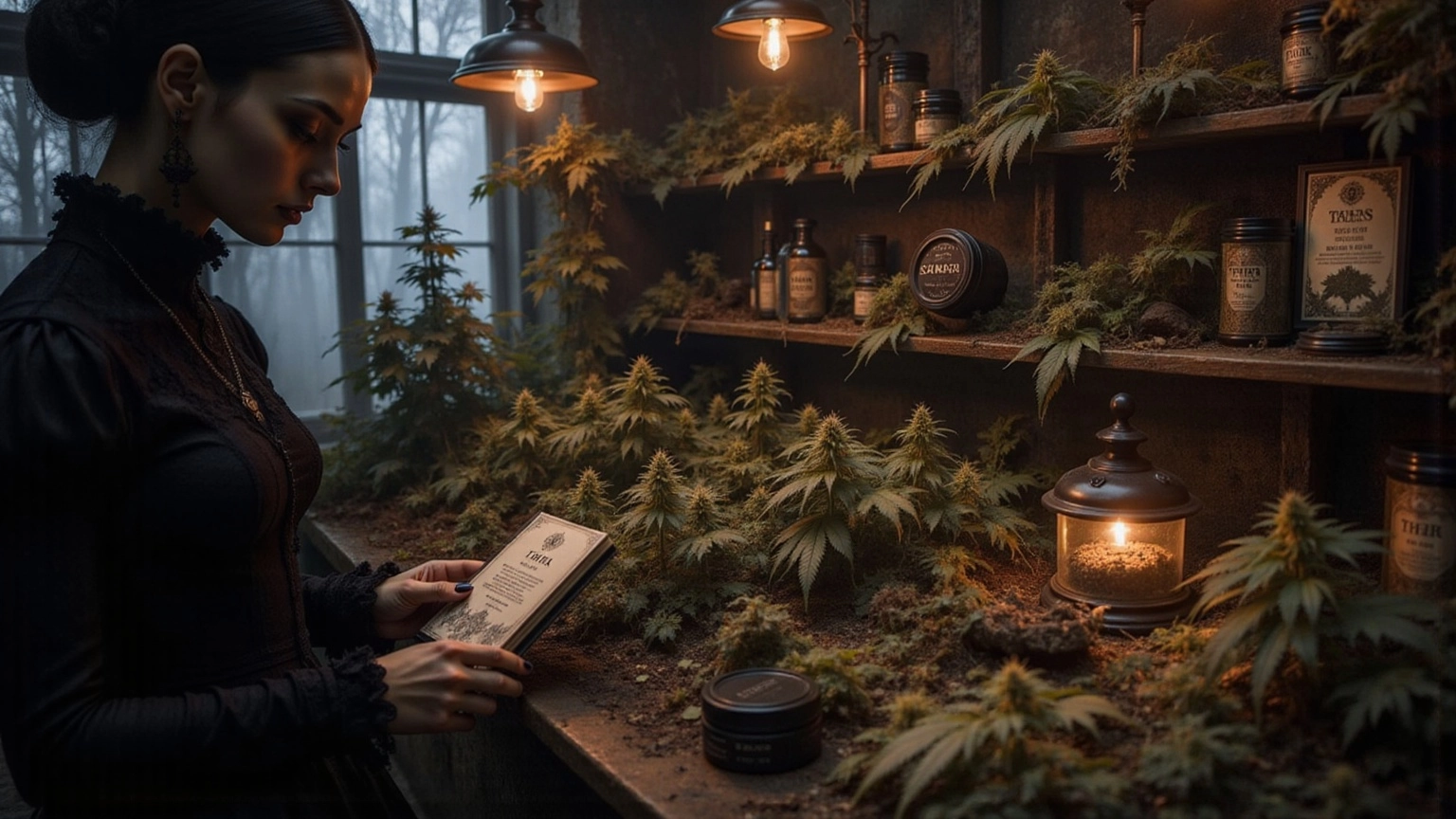 Exploring THC and THCA in a Modern Dispensary