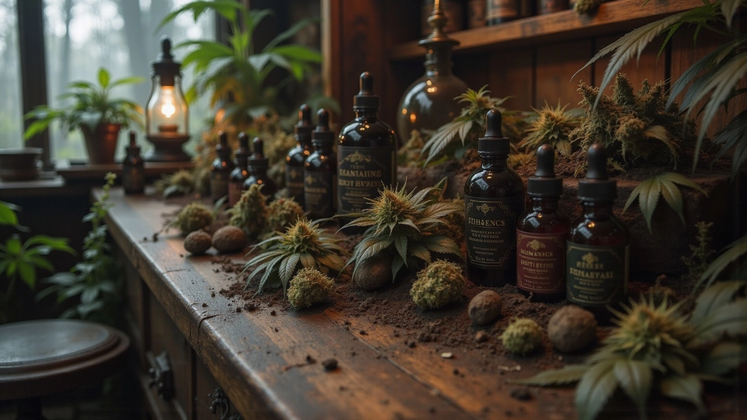 Exploring THCA Products in a Cannabis Dispensary