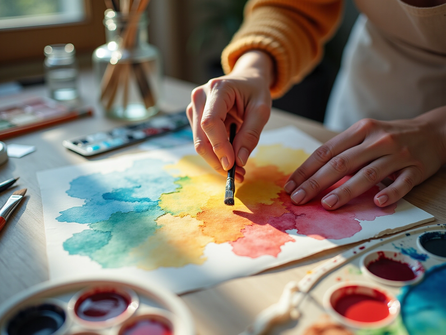 Exploring Tinting Strength in Watercolor Exploring Tinting Strength in Watercolor