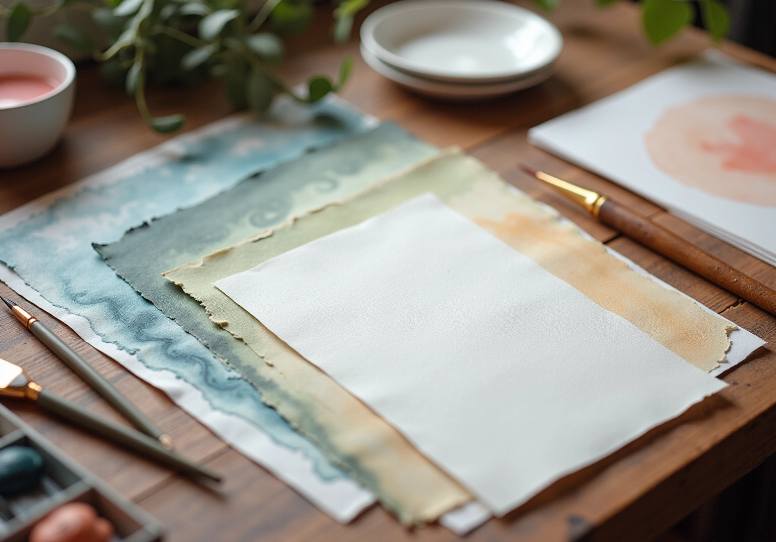 Exploring Watercolor Paper Types Exploring Watercolor Paper Types