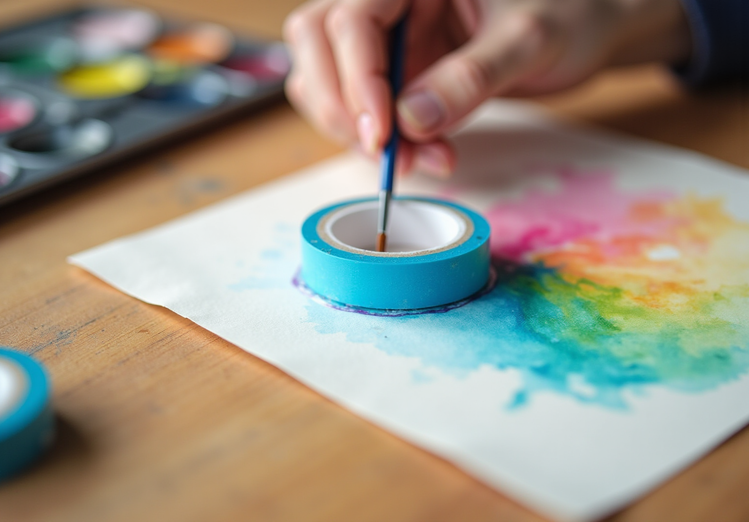 Scotch Masking Tape in Action