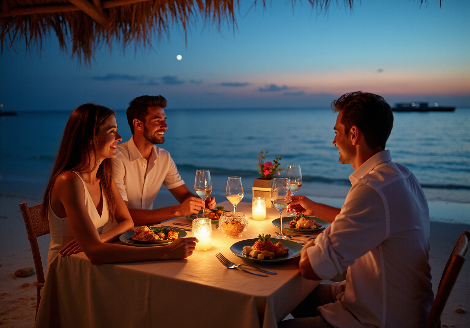 Romantic Gourmet Dining at Lux Resort Maldives Romantic Gourmet Dining at Lux Resort Maldives