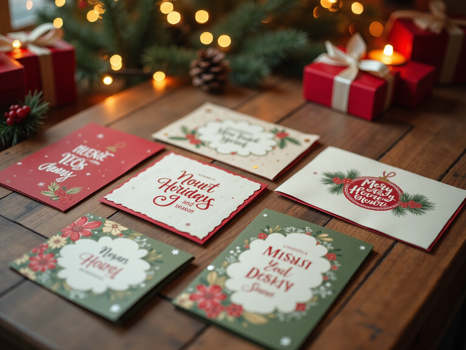 Festive Holiday Card Creation