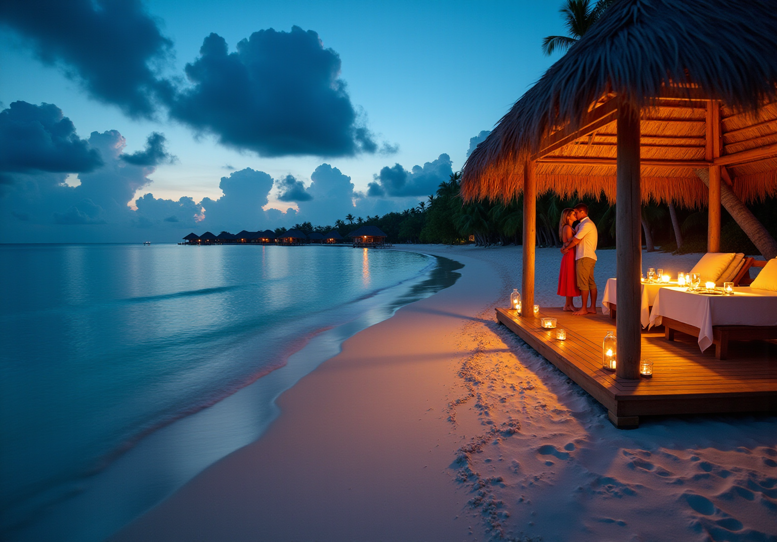 Romantic Honeymoon in the Maldives