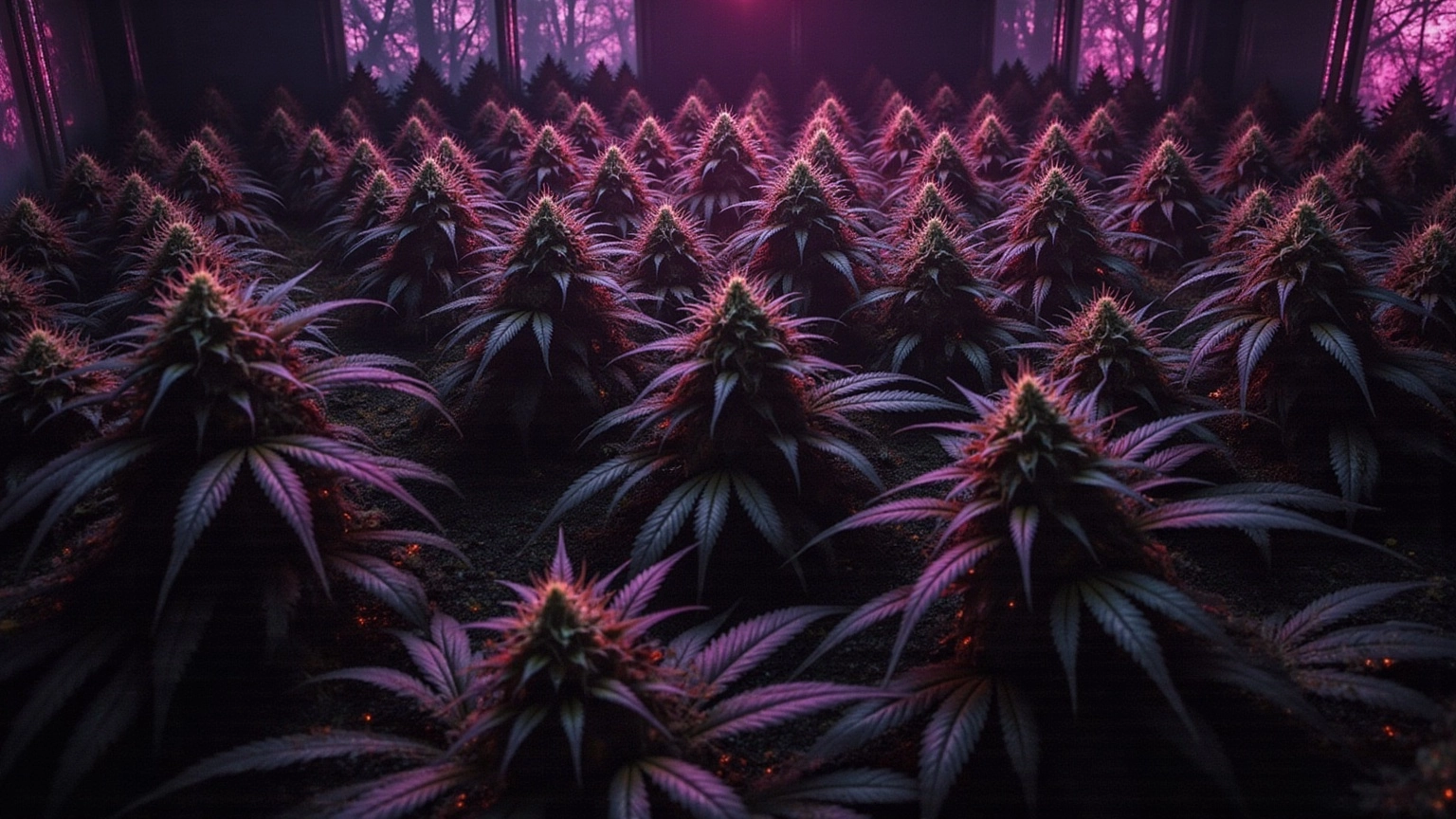 Flowering Stage of Death Star Strain