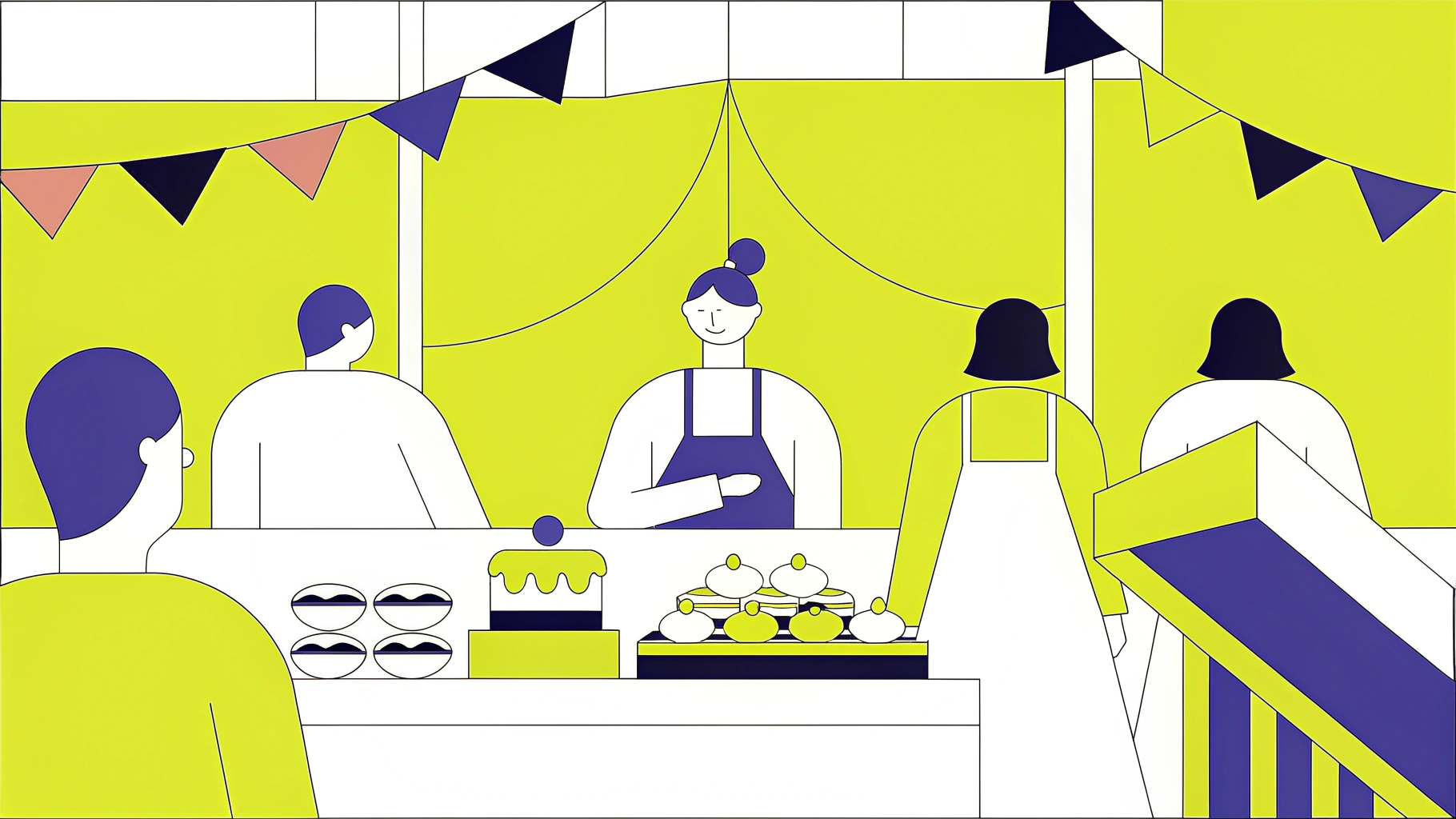 Community Engagement at Local Bakery Festival