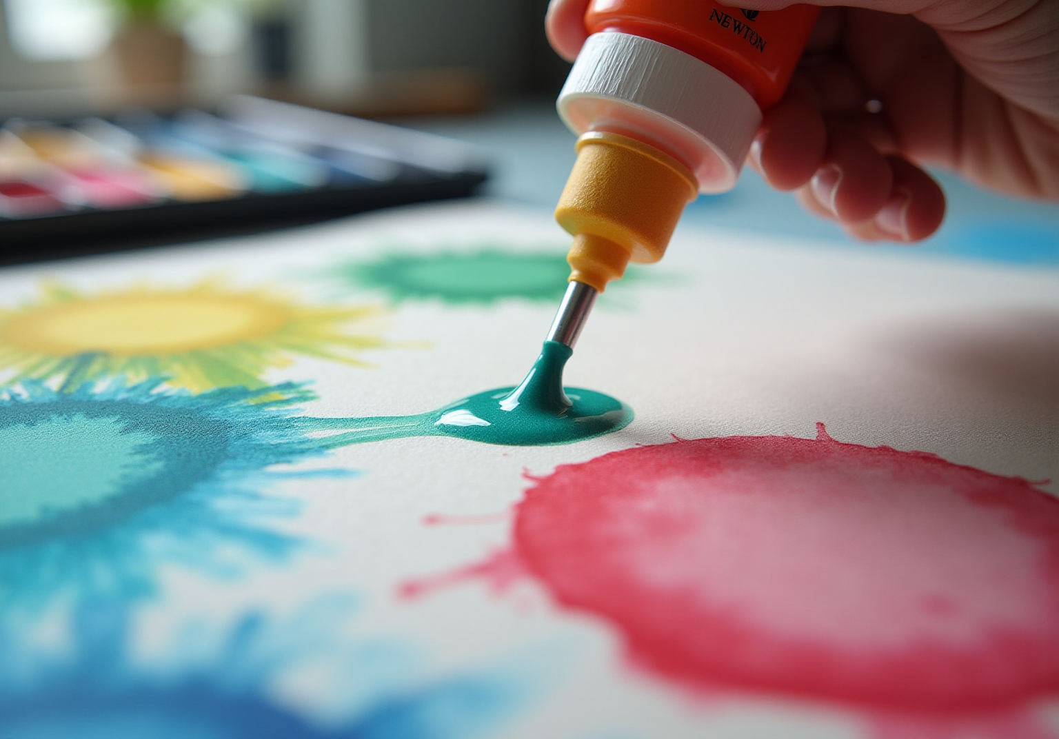 Empowering Watercolor Artists with Masking Fluid