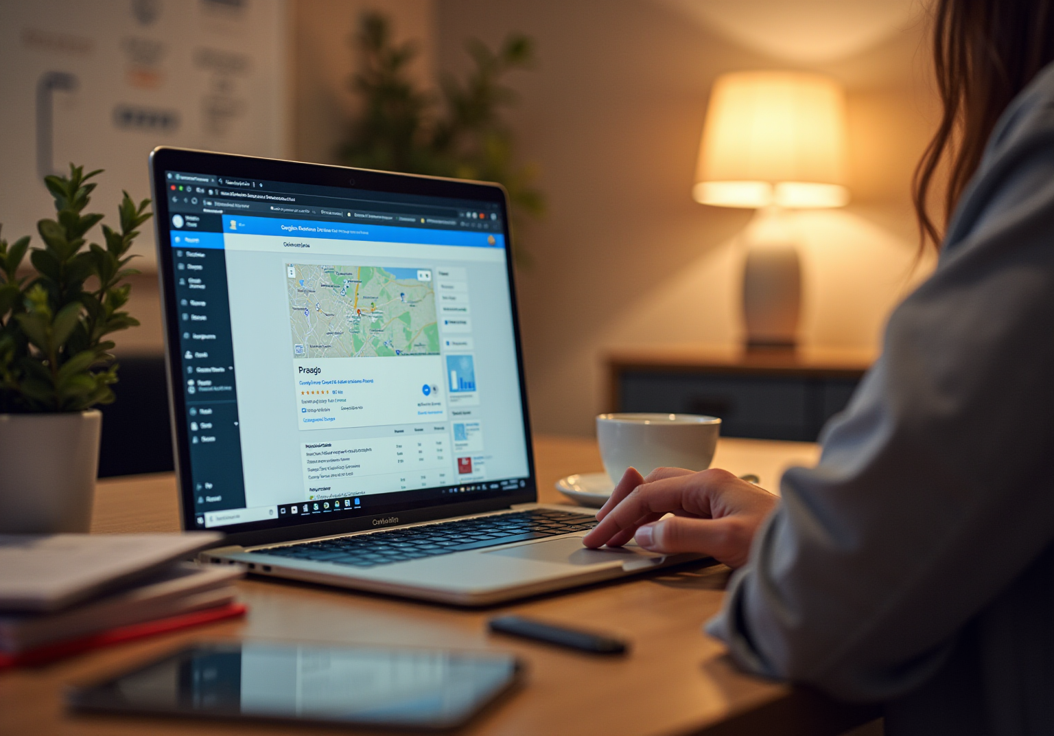 Optimizing Google Business Profile in a Professional Workspace
