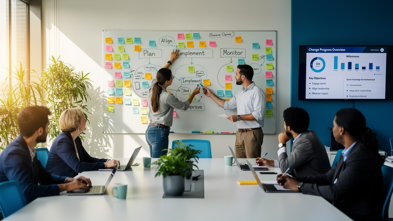 10 Fases del Proceso de Gestión del Cambio para Organizaciones