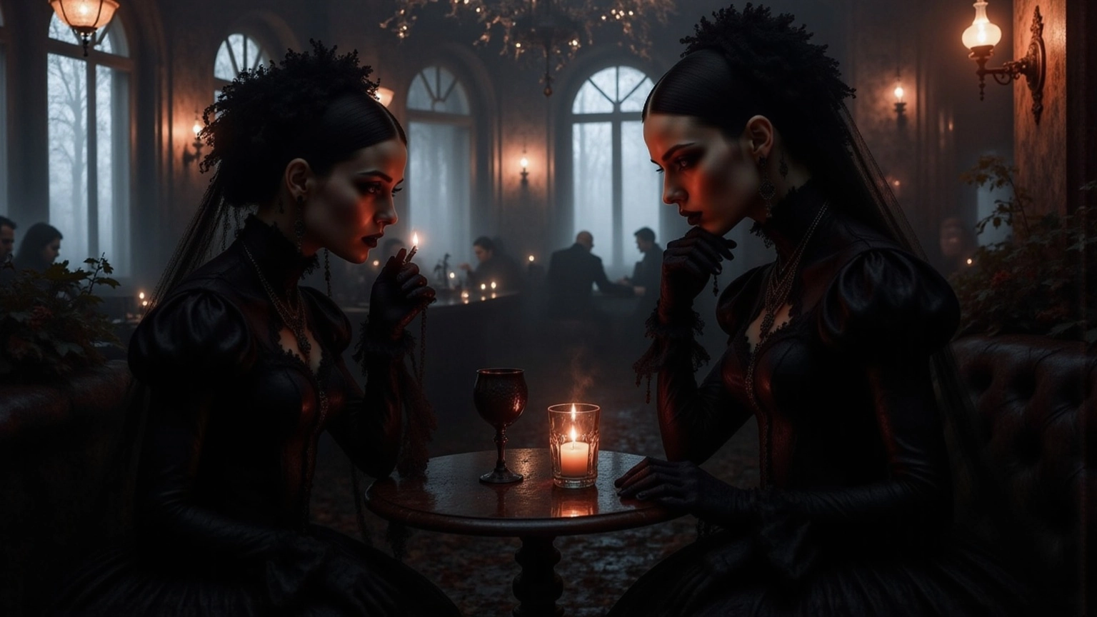 Goth Dating: Safety and Etiquette in an Urban Café