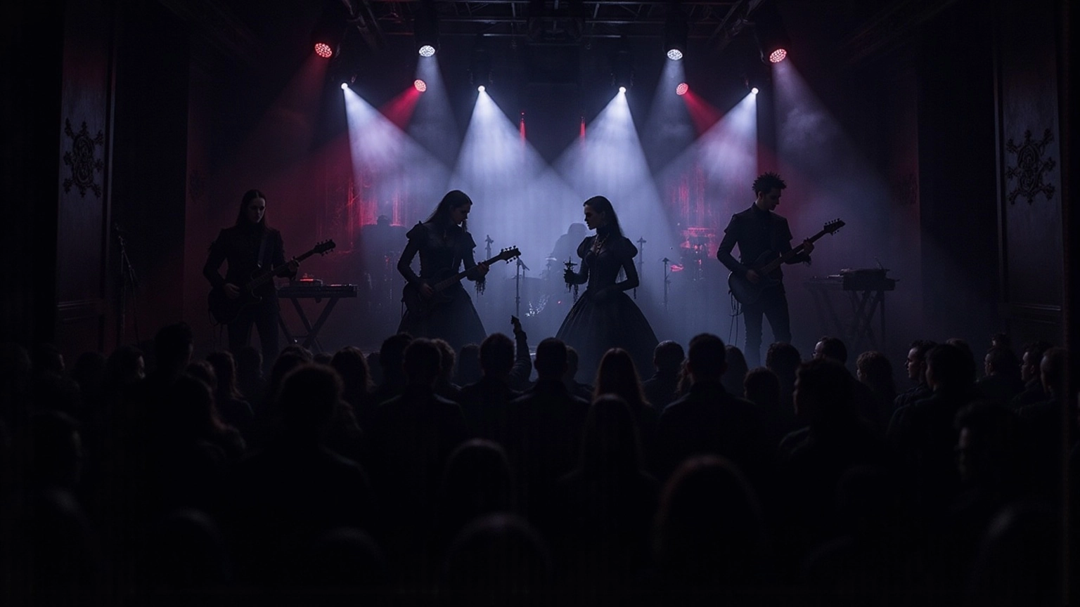 Goth Music Scene in Concert