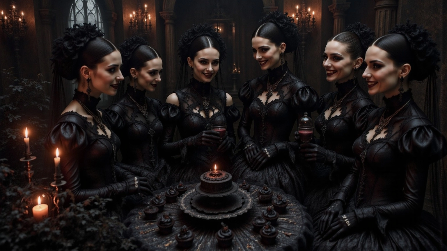 Goth Party: Laughter in the Shadows