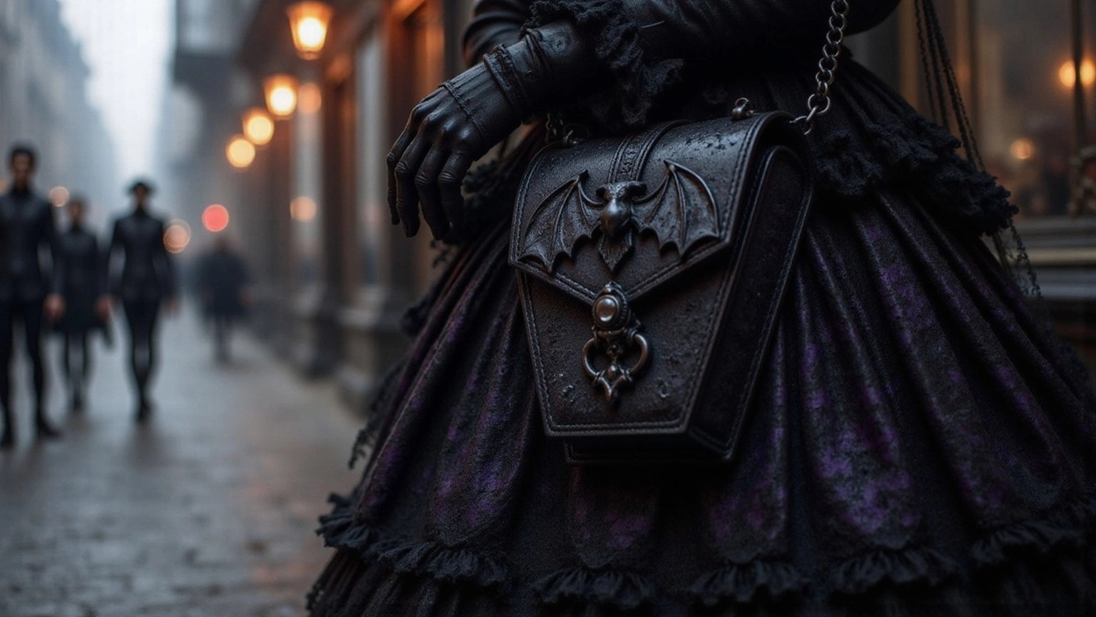 Goth-Themed Novelty Bag