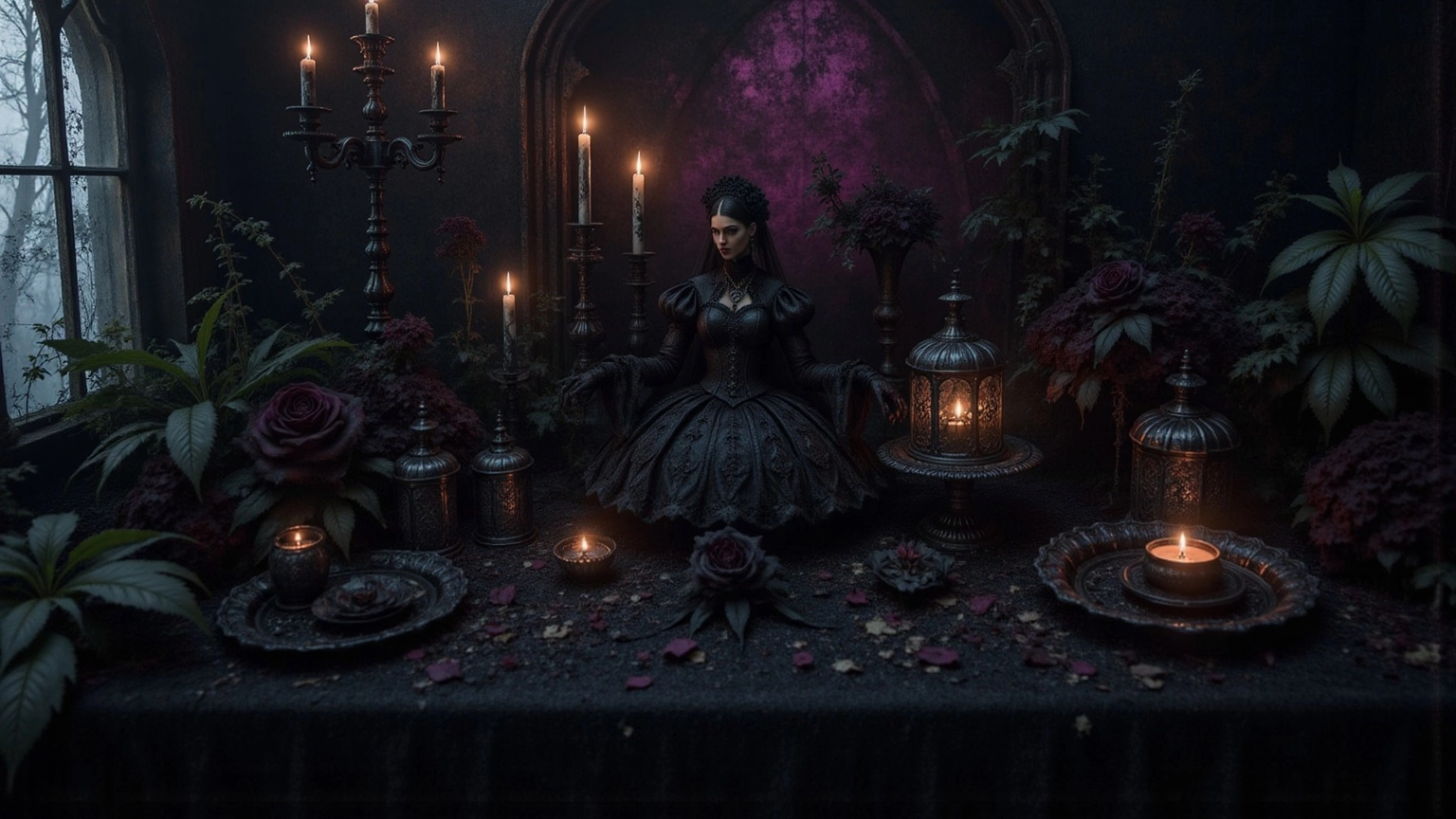 Gothic Aesthetics and Cannabis Culture