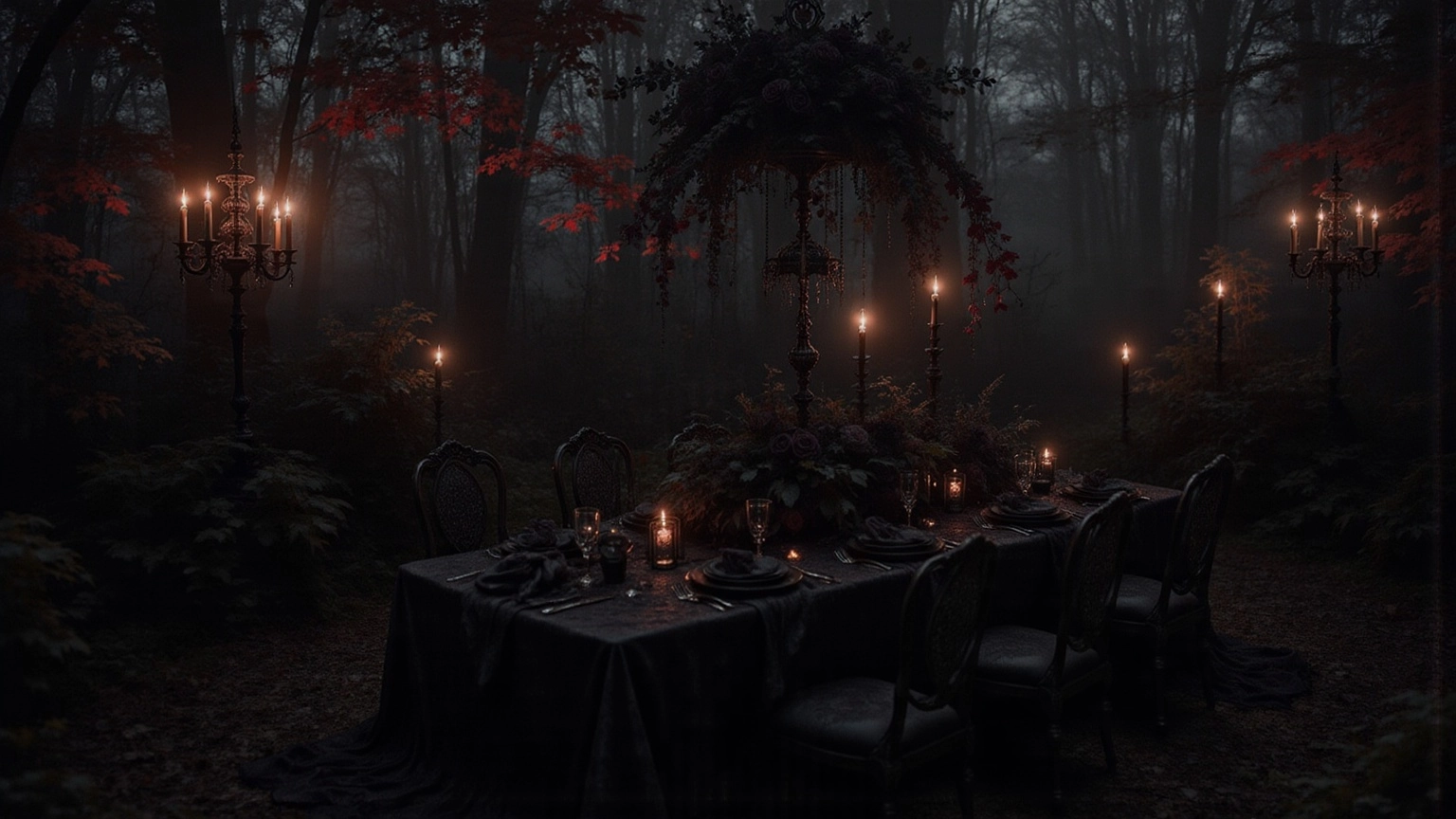 Gothic Alice in Wonderland Atmosphere