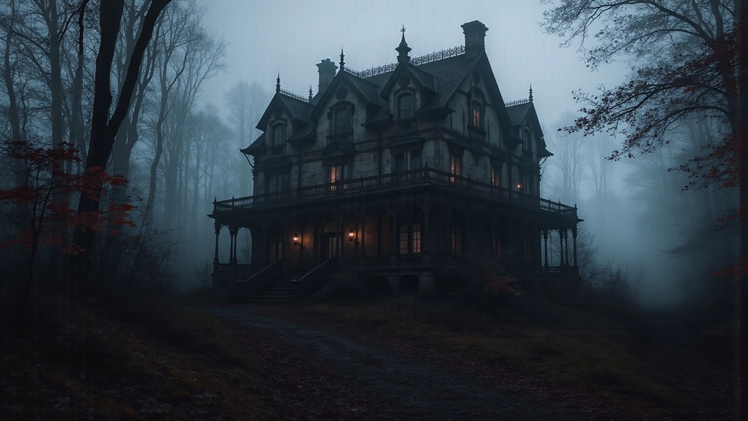 Gothic Atmosphere in Decaying Mansions