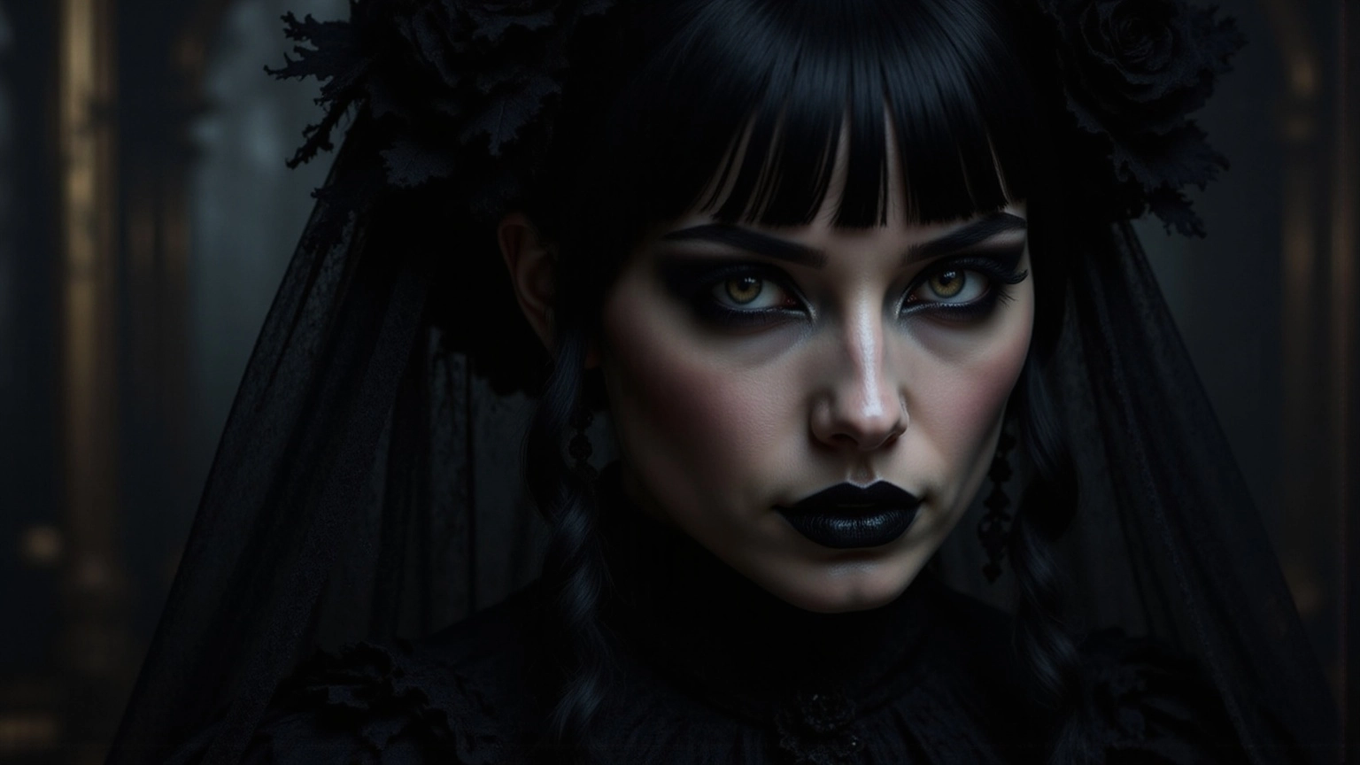 Gothic Bride Transformation