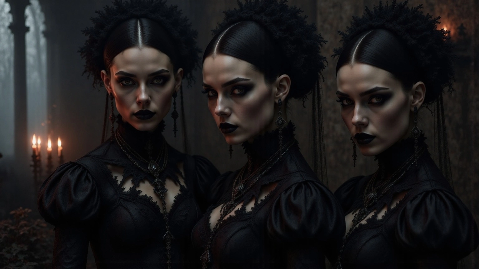 Gothic Elegance and Cannabis Culture