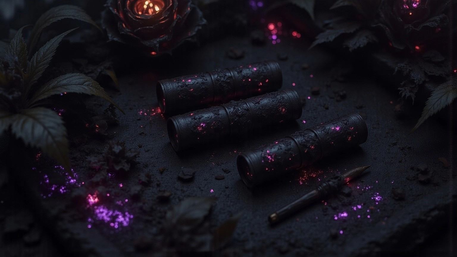 Gothic Elegance and Herbal Wellness